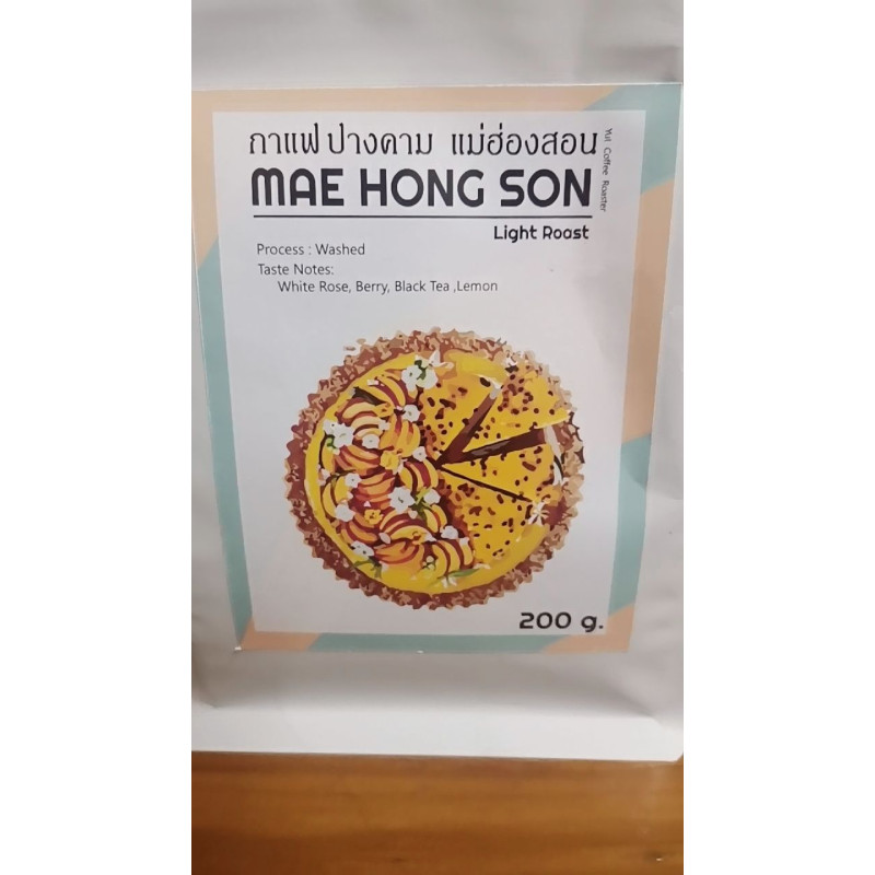 Mae Hong Son AA Coffee from Thailand by YUT Weight 200 g Roast level ...