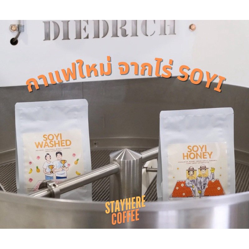 SOYI Honey Light Roast Coffee Beans | Thailand Weight 100 g Roast level ...